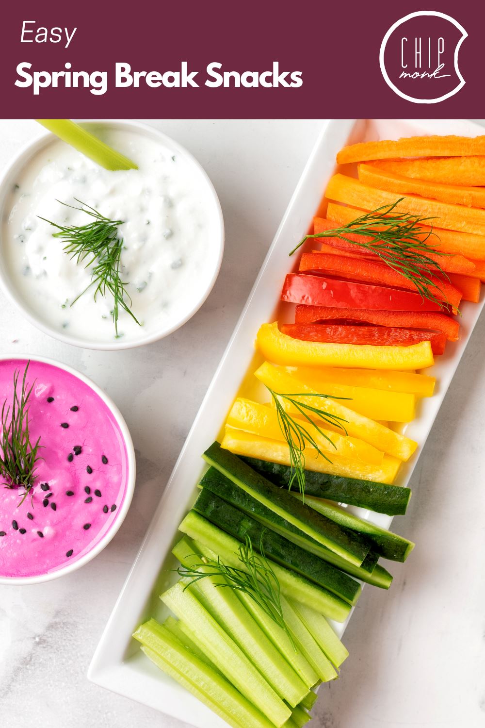 Easy Spring Break Snacks – ChipMonk Baking