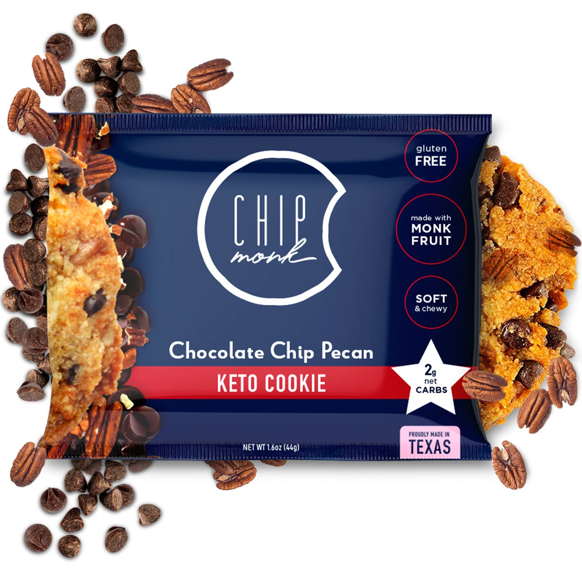 ChipMonk Keto Cookies - Soft-Baked Low-Carb Gluten Free Desserts ...